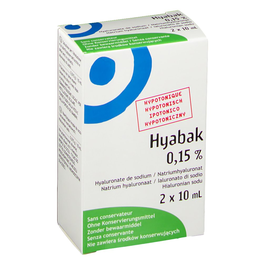 Hyabak Eye Drops Duopack - shop-apotheke.ch